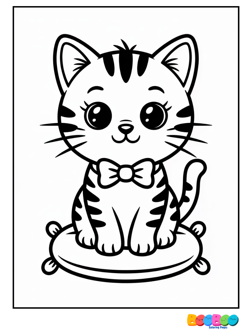 20 Free Printable Cats Coloring Pages
