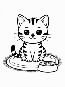 20 Free Printable Cats Coloring Pages