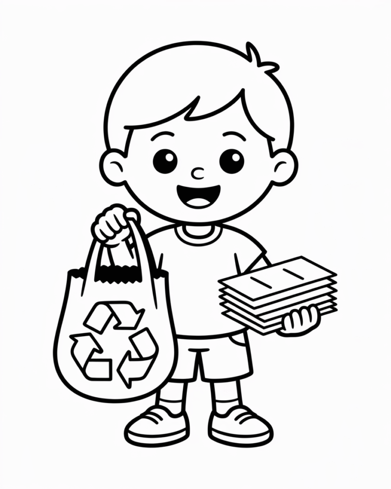 Earth Day Coloring Pages (25 Free Printable PDFs)