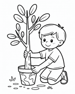 Earth Day Coloring Pages (25 Free Printable PDFs)
