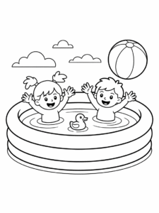 25 Free Printable Summer Coloring Pages