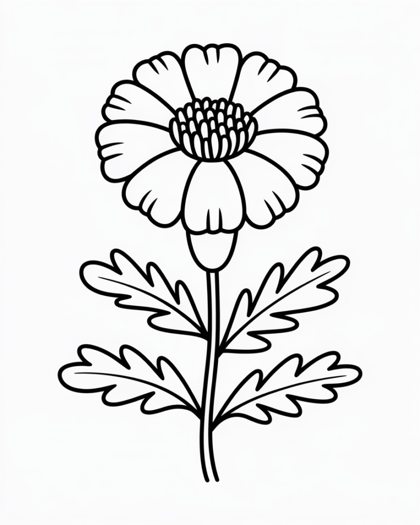 25 Free Printable Flowers Coloring Pages
