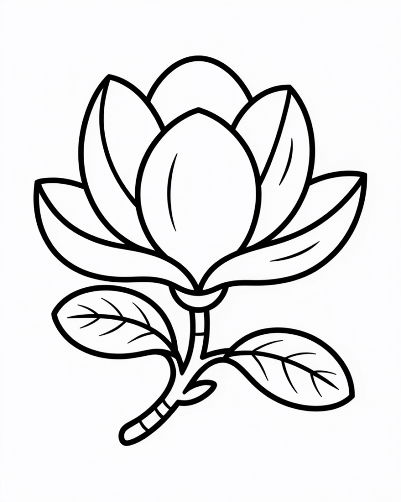 25 Free Printable Flowers Coloring Pages