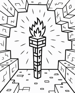 20 Free Printable Minecraft Coloring Pages