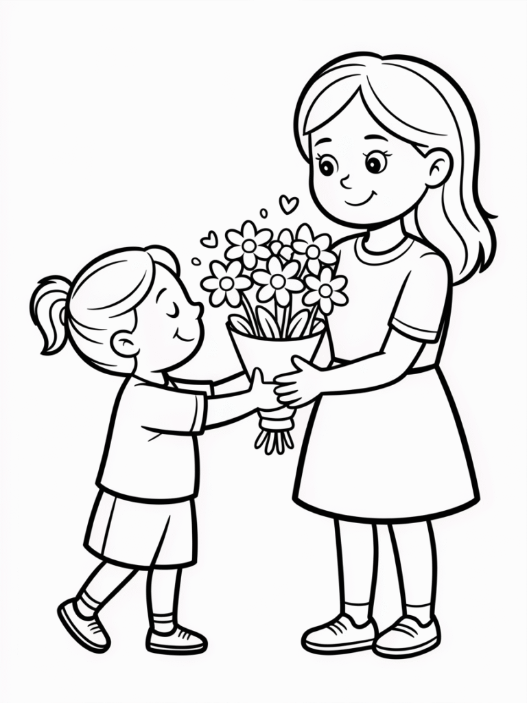 25 Free Printable Mother's Day Coloring Pages