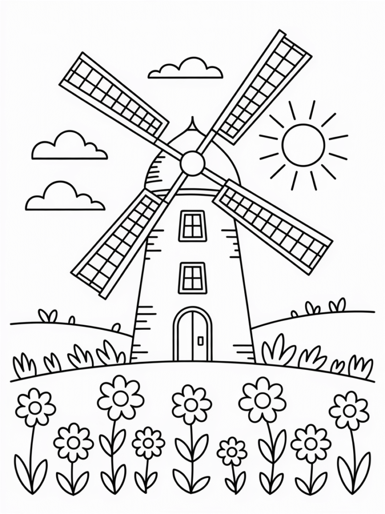 25 Free Printable Summer Coloring Pages