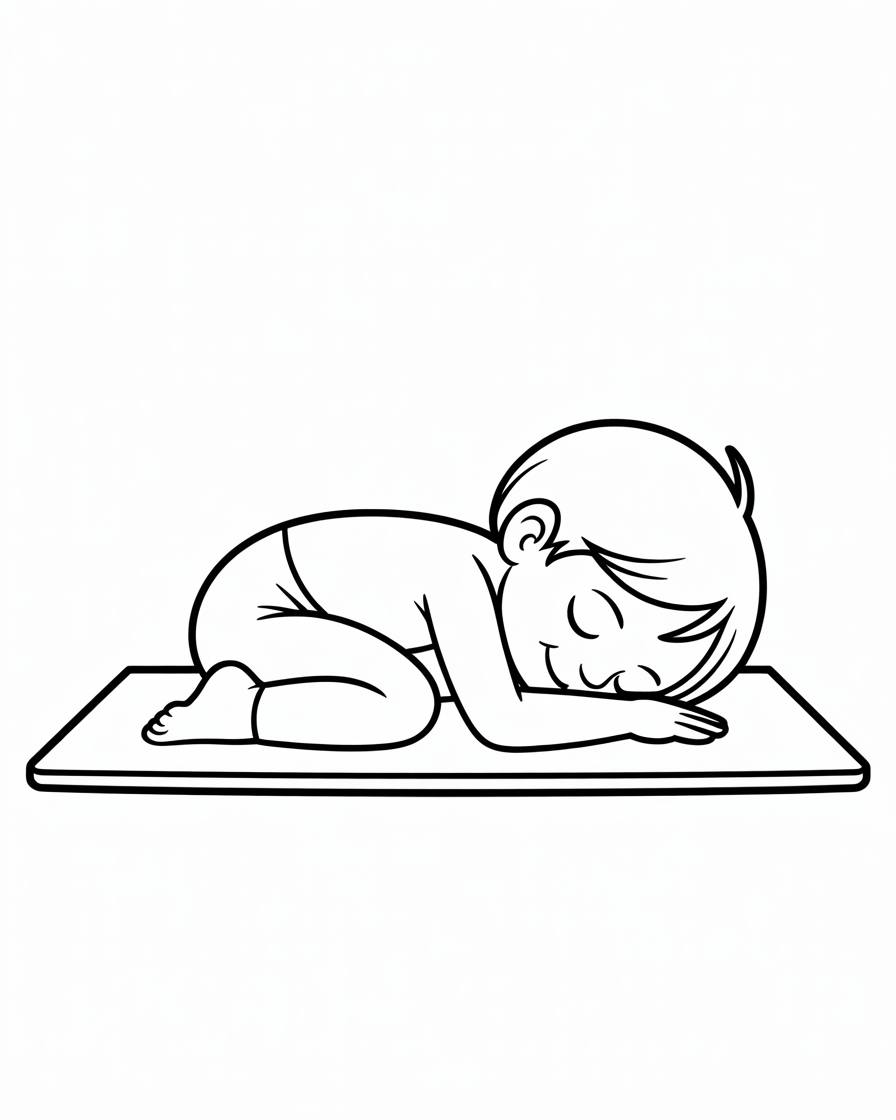 20 Free Printable Yoga Coloring Pages