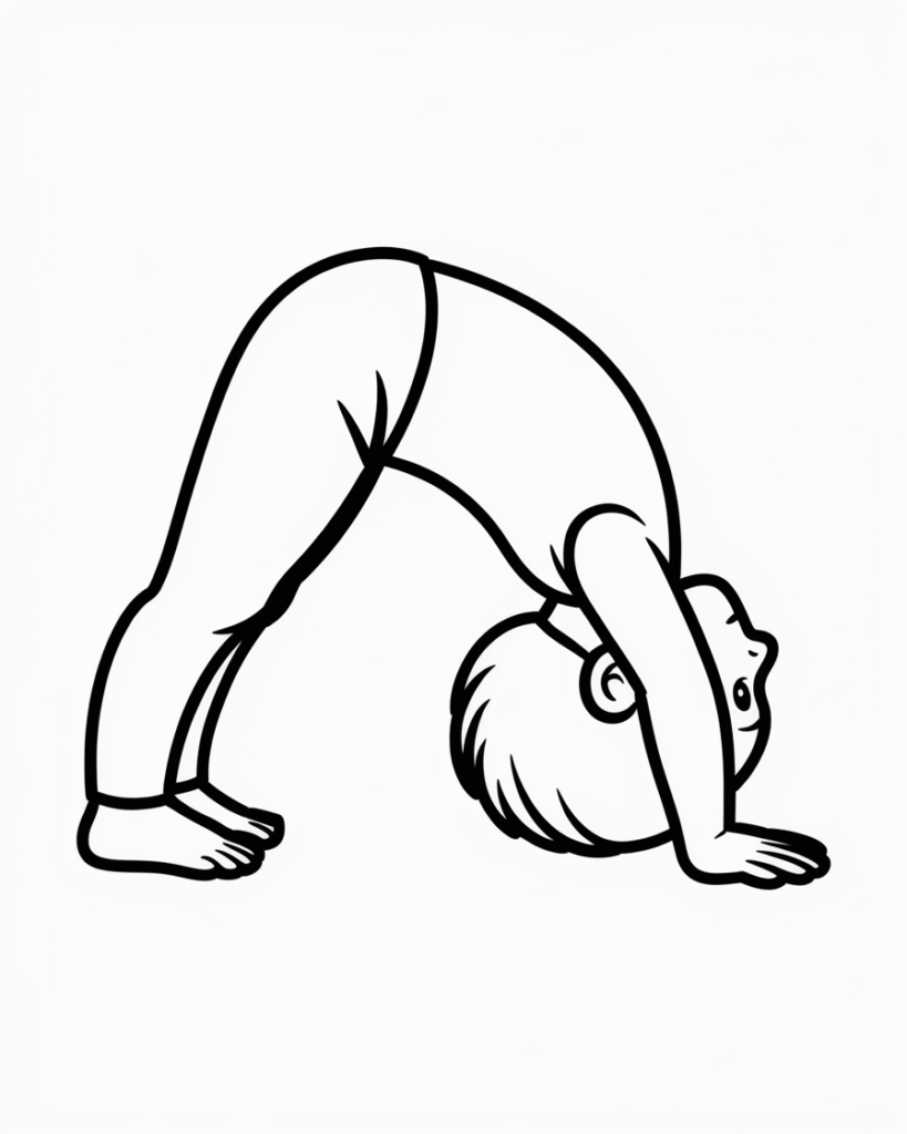 20 Free Printable Yoga Coloring Pages