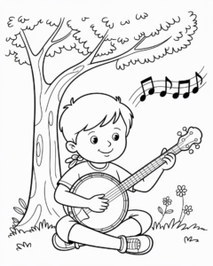 25 Free Printable World Music Day Coloring Pages