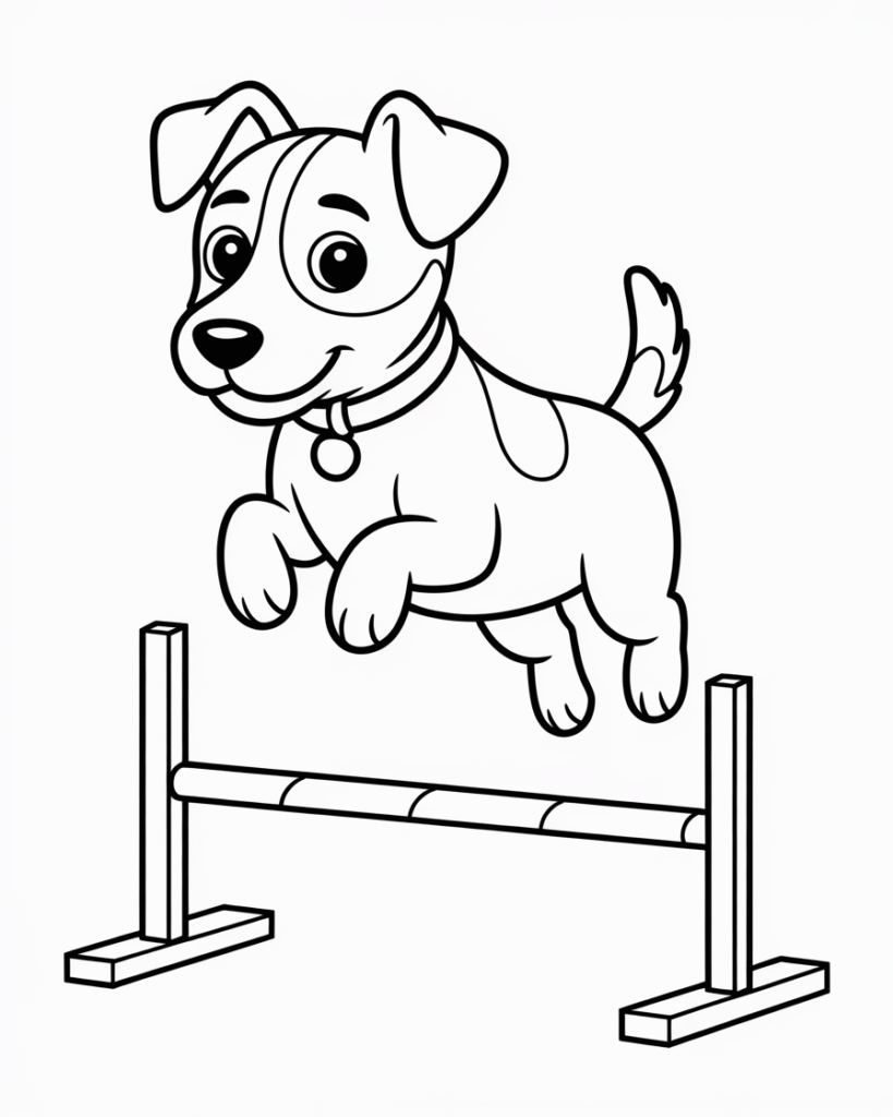 Dogs Coloring Pages (20 Free Printable PDFs)