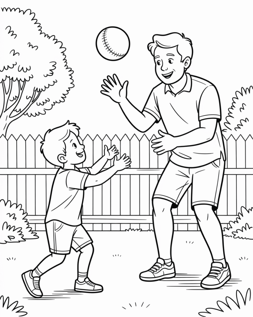 20 Free Printable Fathers Day Coloring Pages