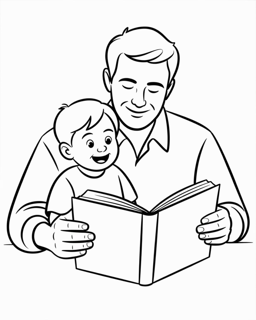 20 Free Printable Fathers Day Coloring Pages