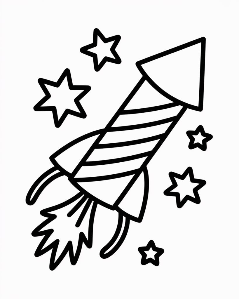 4th of July Coloring Pages (20 Free Printable PDFs)