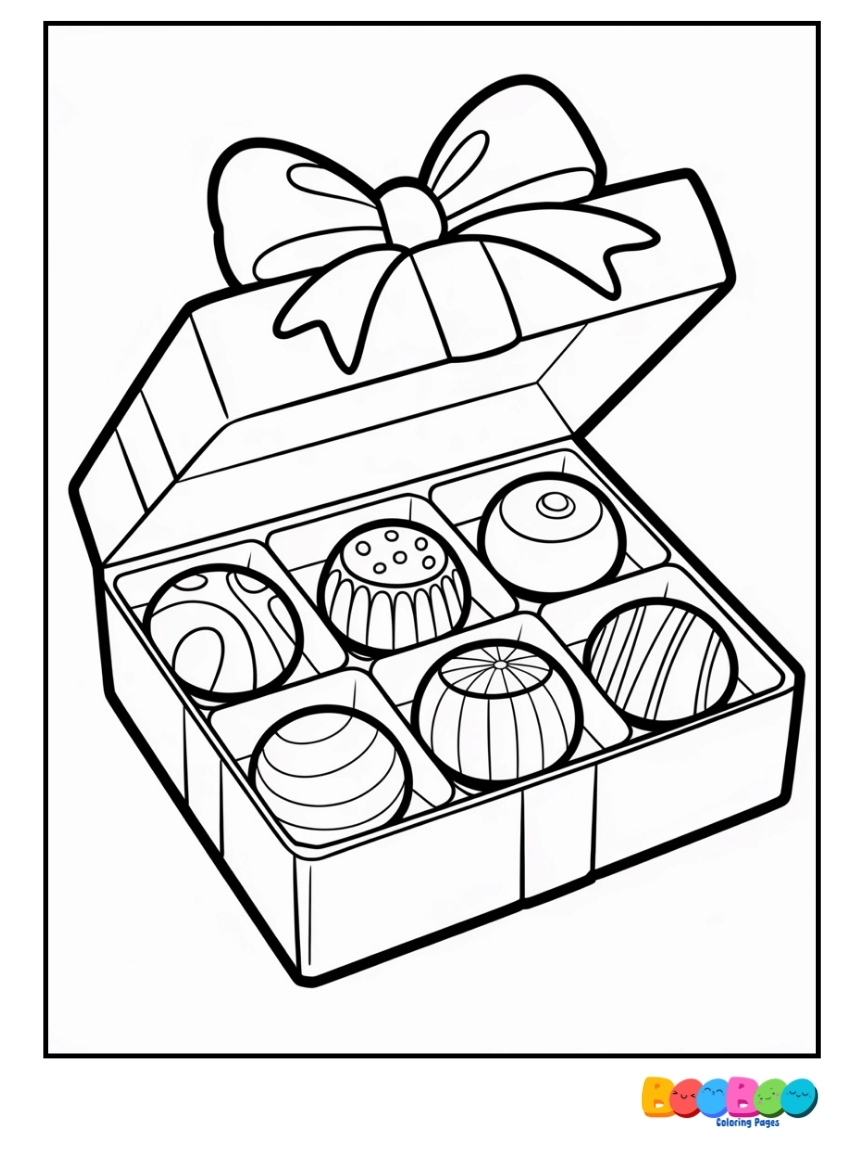25 Free Printable World Chocolate Day Coloring Pages