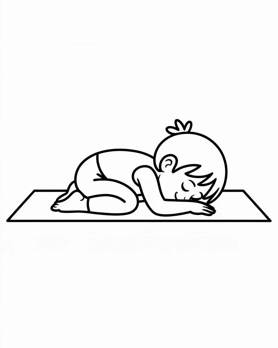20 Free Printable Yoga Coloring Pages
