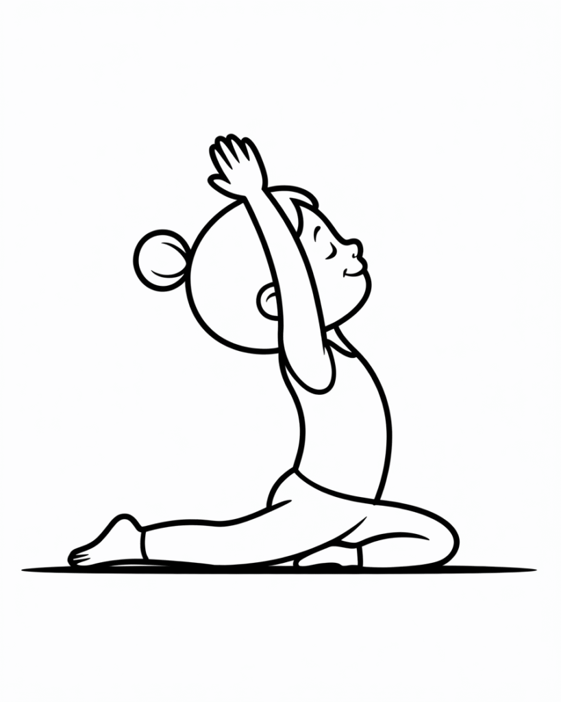 20 Free Printable Yoga Coloring Pages
