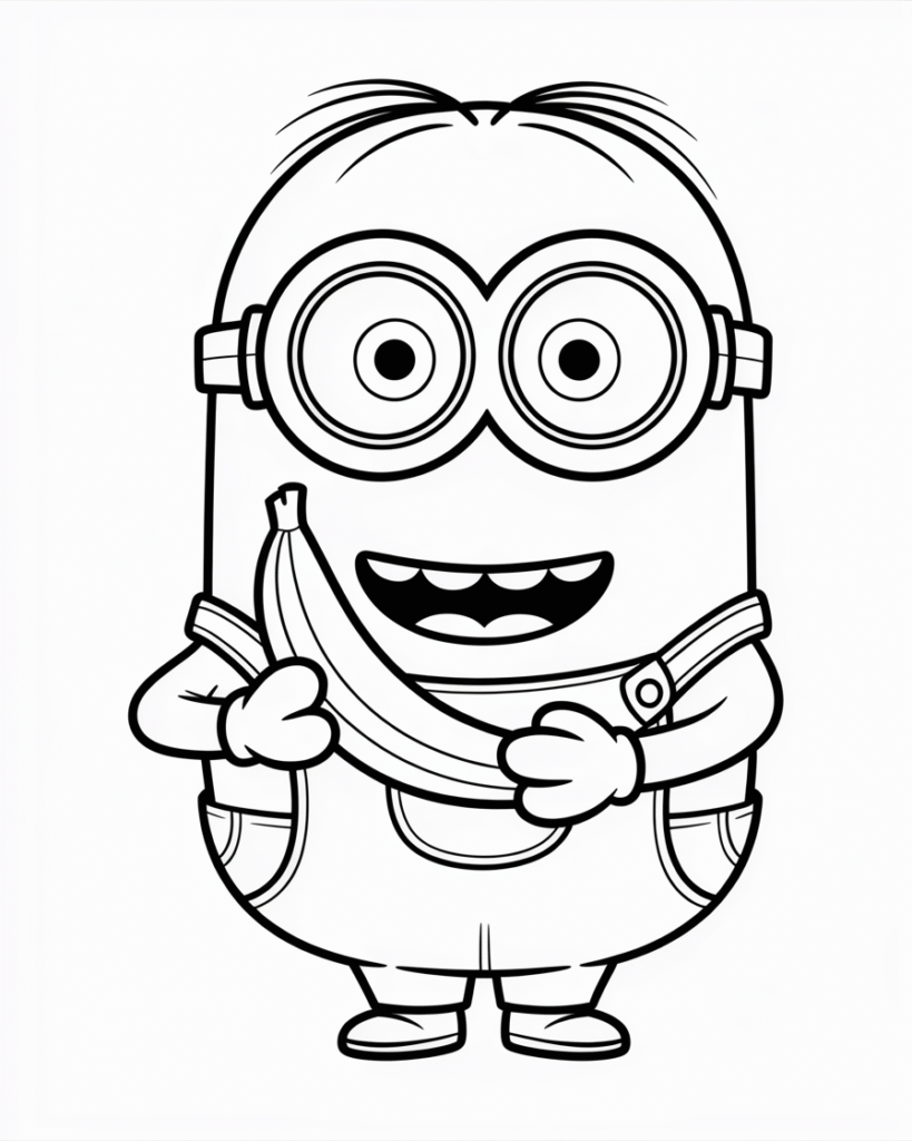 Minions Coloring Pages 20 Free Printable Pdfs