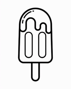 20 Free Printable Popsicle Coloring Pages