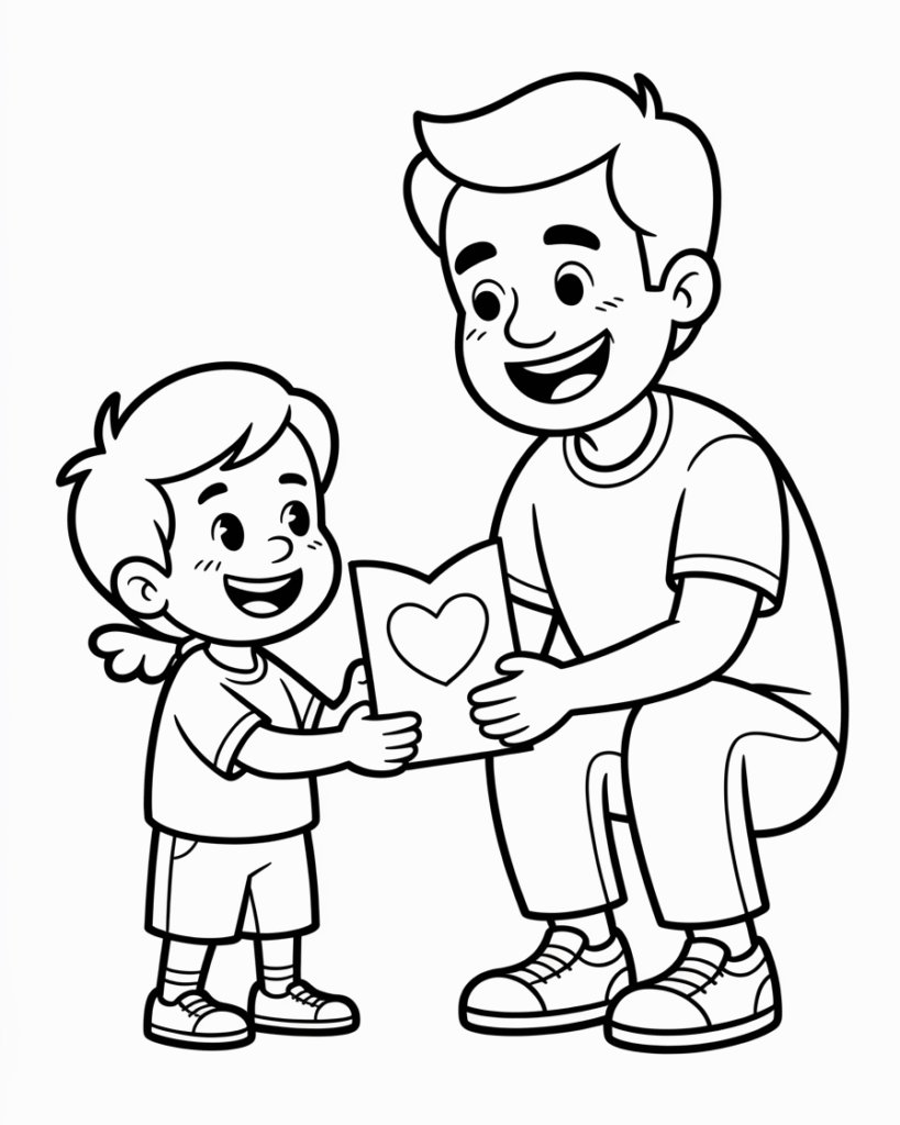 20 Free Printable Fathers Day Coloring Pages