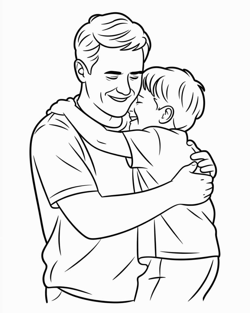 20 Free Printable Fathers Day Coloring Pages