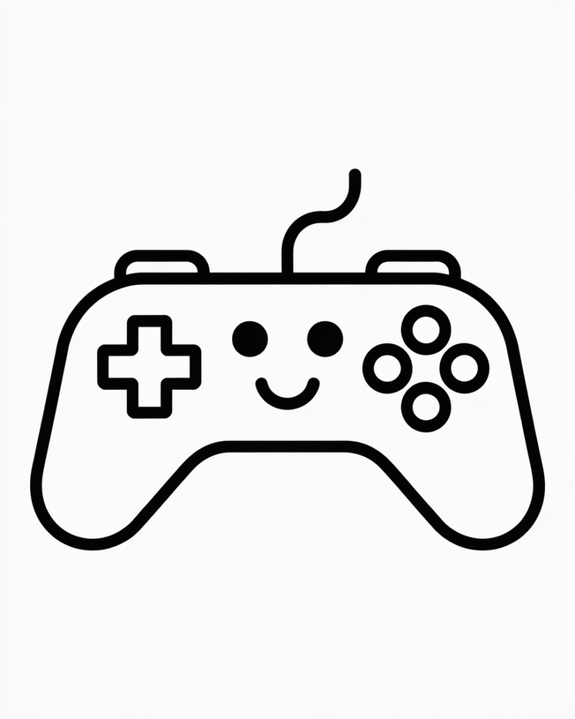 20 Free Printable National Video Game Day Coloring Pages