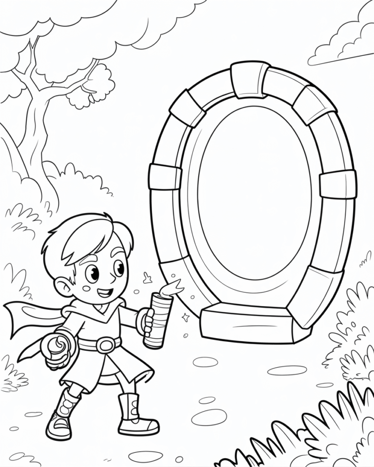 20 Free Printable National Video Game Day Coloring Pages