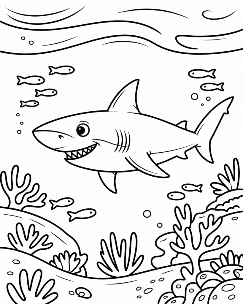 25 Free Printable Sea Animals Coloring Pages