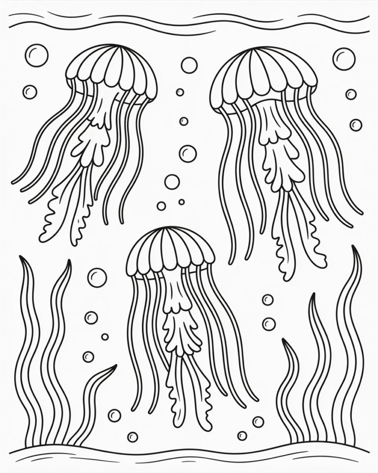 25 Free Printable Sea Animals Coloring Pages
