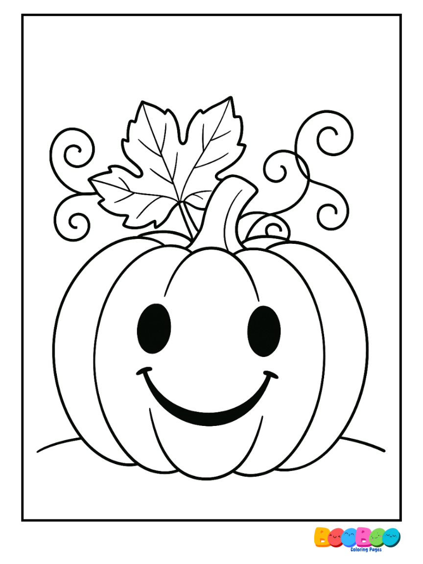 30 Free Printable Pumpkin Coloring Pages