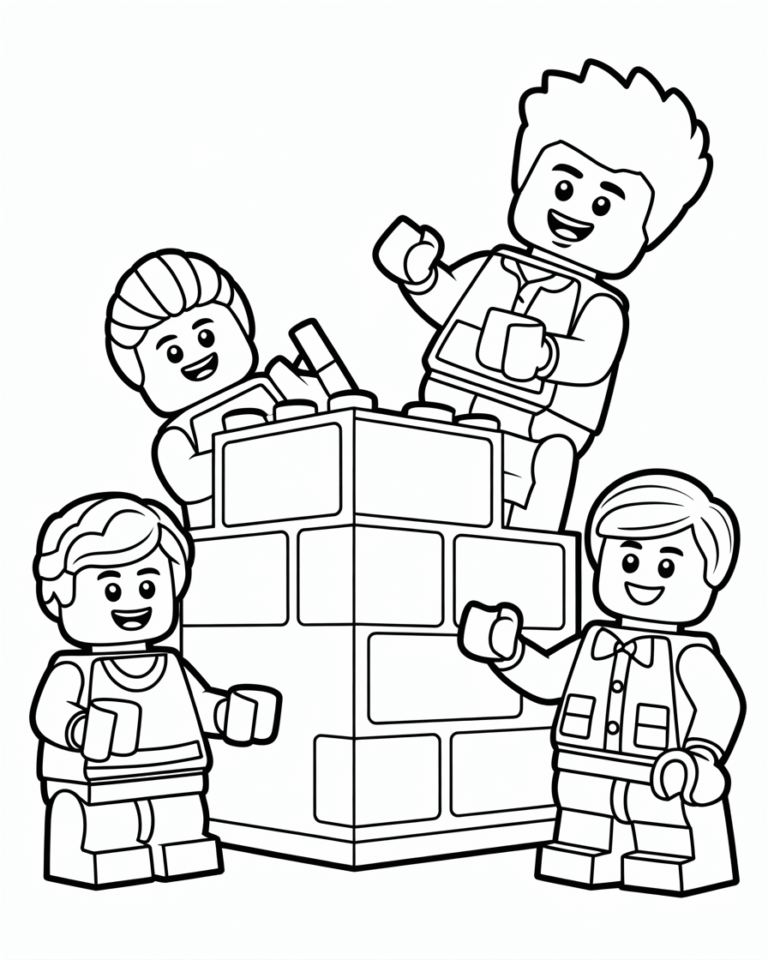 20 Free Printable National Video Game Day Coloring Pages