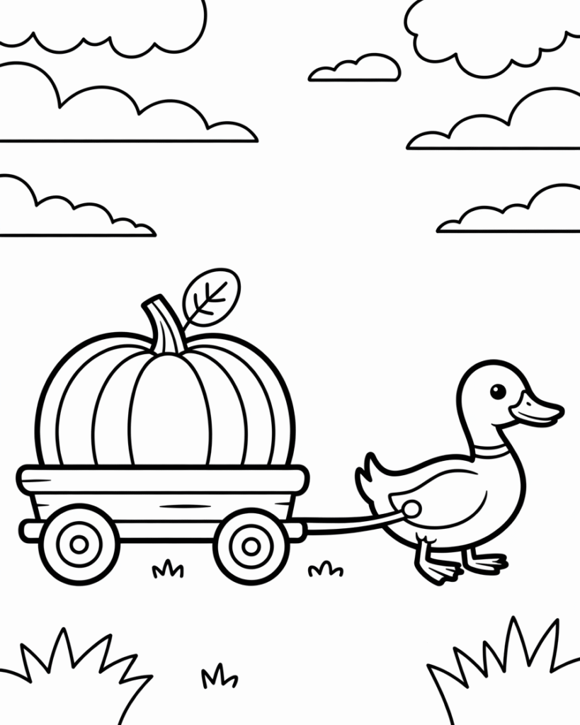 30 Free Printable Pumpkin Coloring Pages