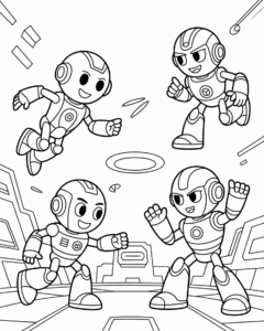 20 Free Printable National Video Game Day Coloring Pages