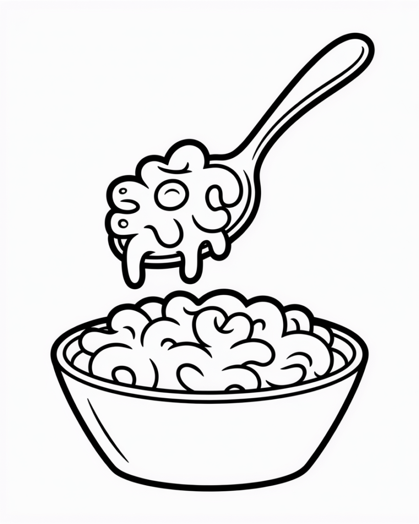 National Mac and Cheese Day Coloring Pages (25 Free Printable PDFs)