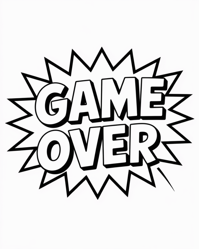 20 Free Printable National Video Game Day Coloring Pages